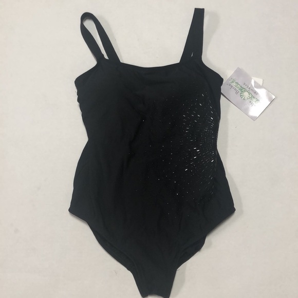 Delta Burke | Swim | Delta Burke Black One Piece Swimsuit 8w | Poshmark